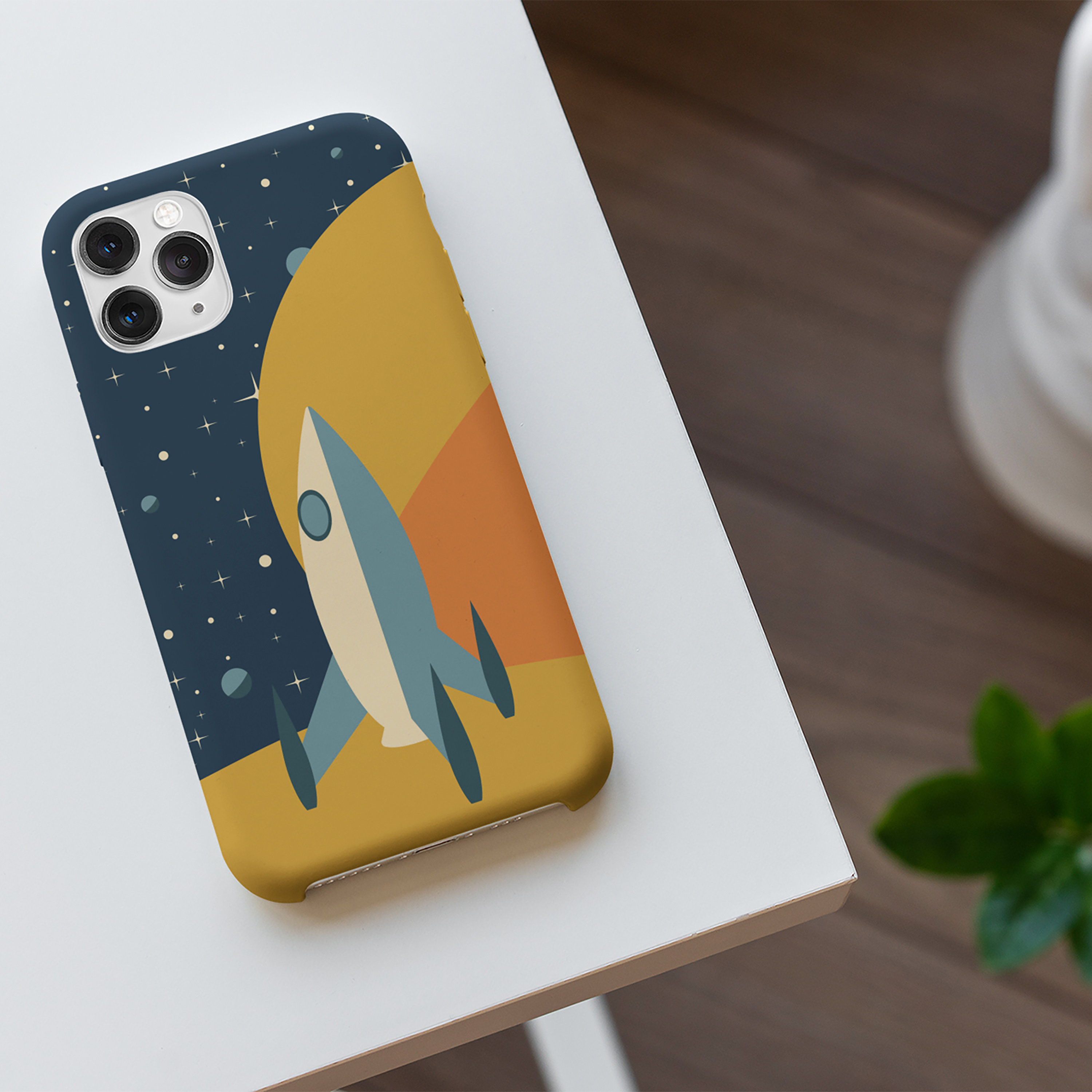 Space Themed Minimalist Custom Cell Phone Case Iphone 13 and - Etsy