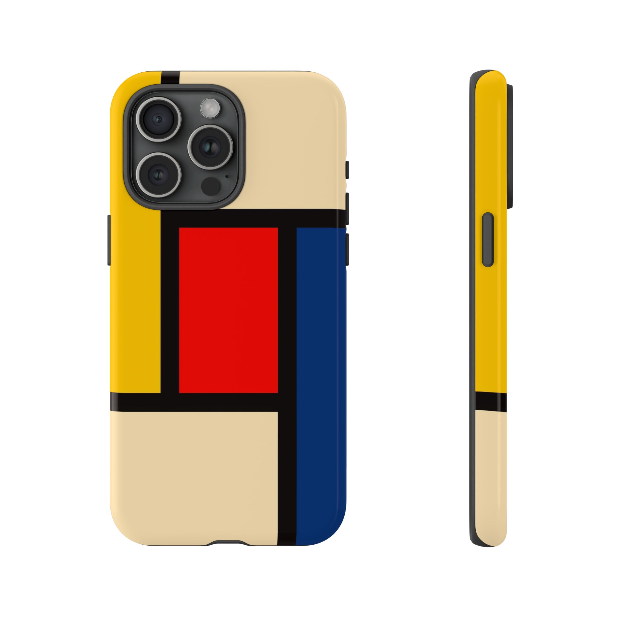 Mondrian Inspired Mid Century Modern Minimalist Abstract Cell Phone ...