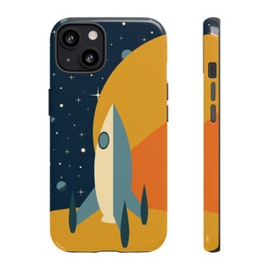 Space Themed Minimalist Custom Cell Phone Case Iphone 13 and - Etsy