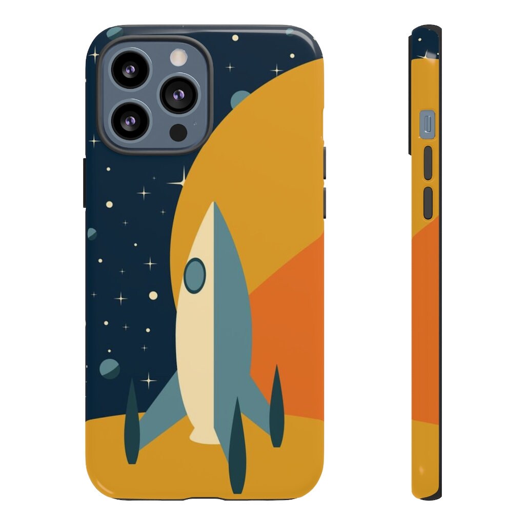 Space Themed Minimalist Custom Cell Phone Case Iphone 13 and - Etsy
