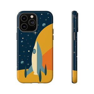 Space Themed Minimalist Custom Cell Phone Case | iPhone 16 and Samsung ...