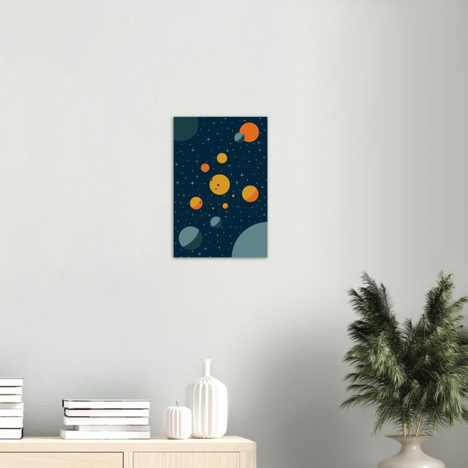 Outer Space Minimalist Poster Premium Matte Archival Print - Etsy