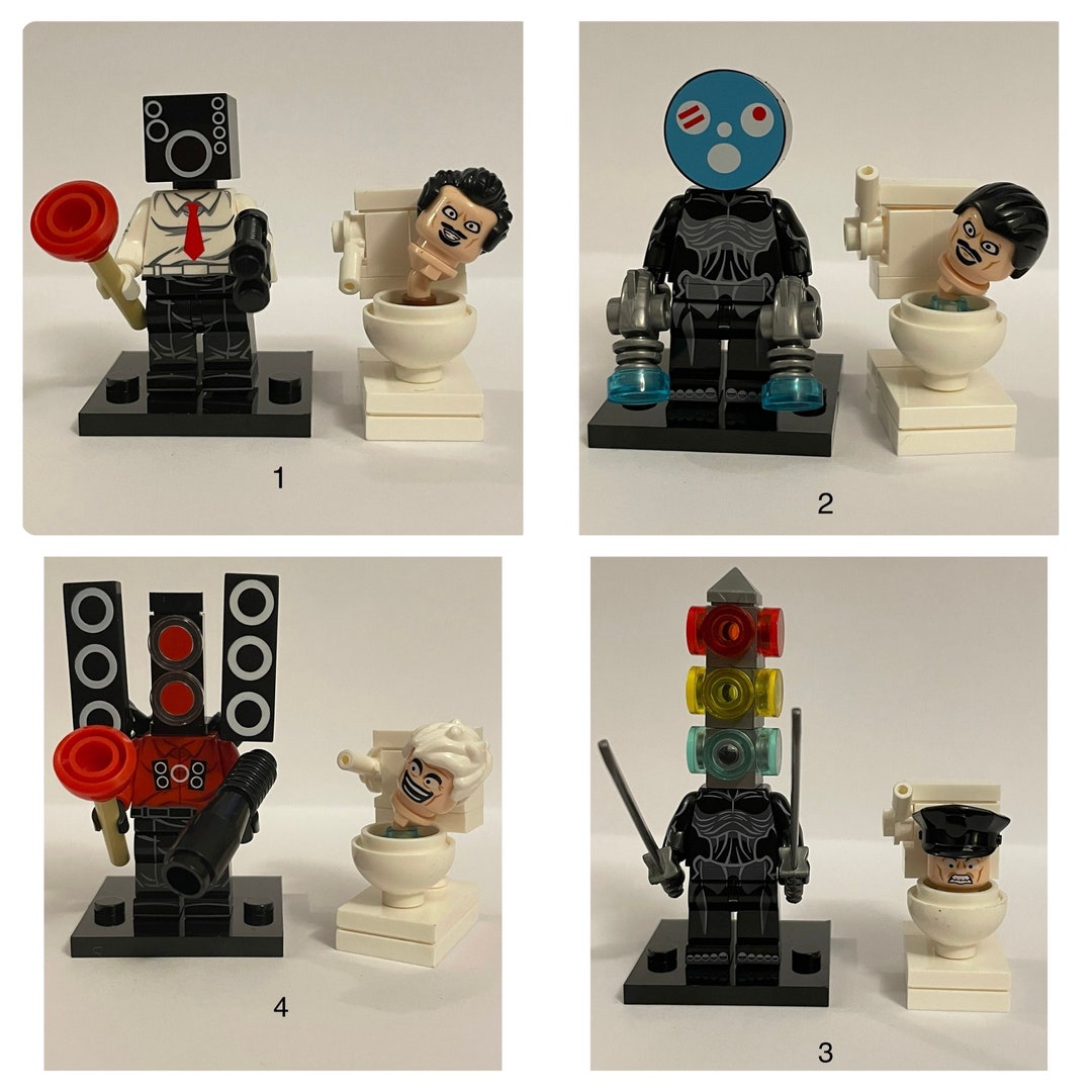 Skibidi Style Custom Figures - Etsy UK