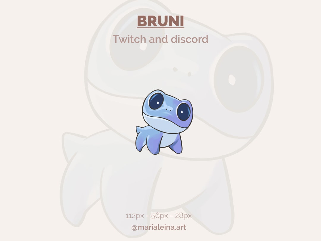 Cute Burnished Emote Inspired by Frozen Twitch Emote Digital ...