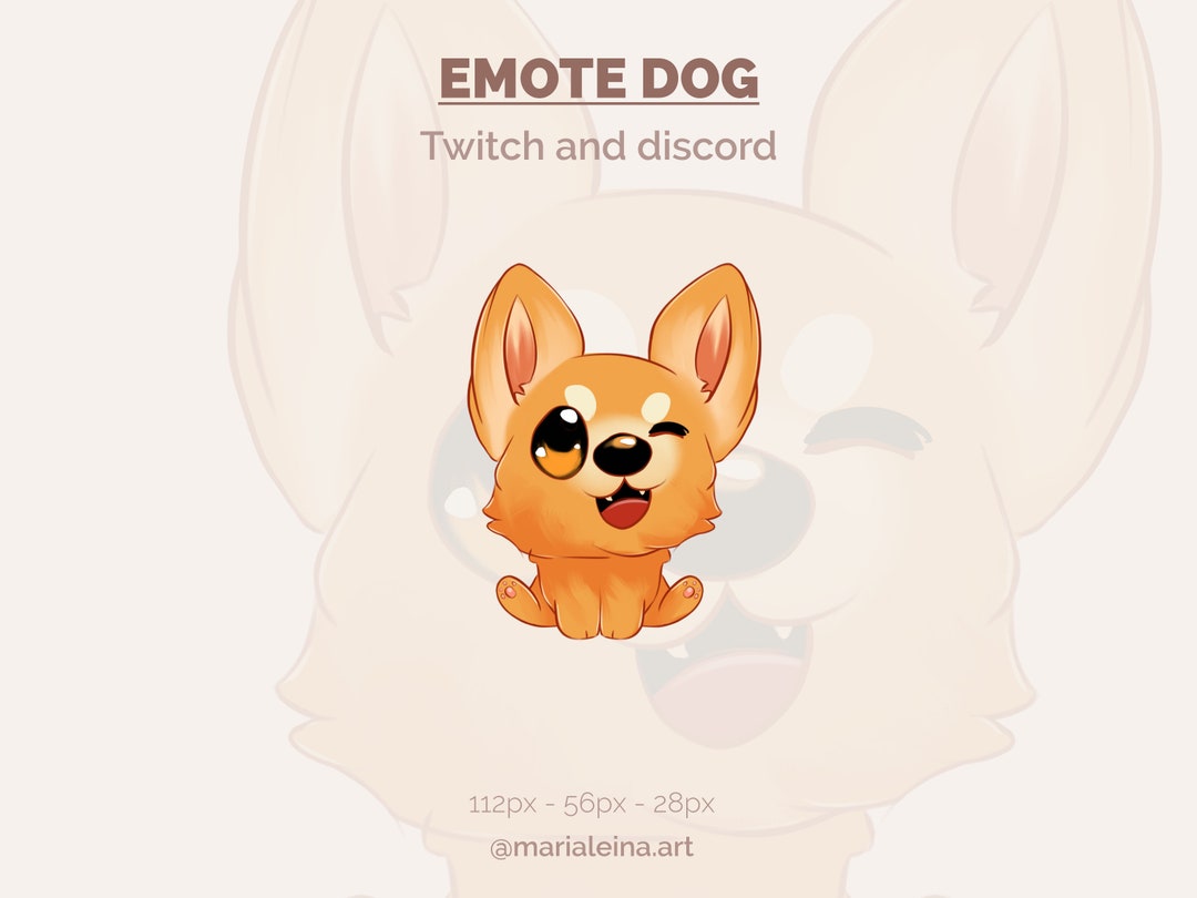 Little Corgi Emote for Twitch - Cute Dog Emoticon - Downloadable ...