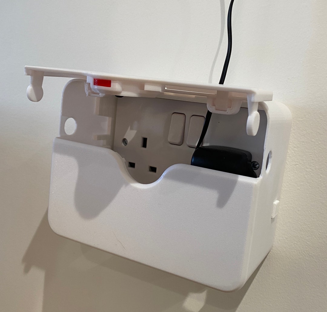 Plugminder: 75mm Lockable 3d-printed Socket, Plug and Phone Charger ...