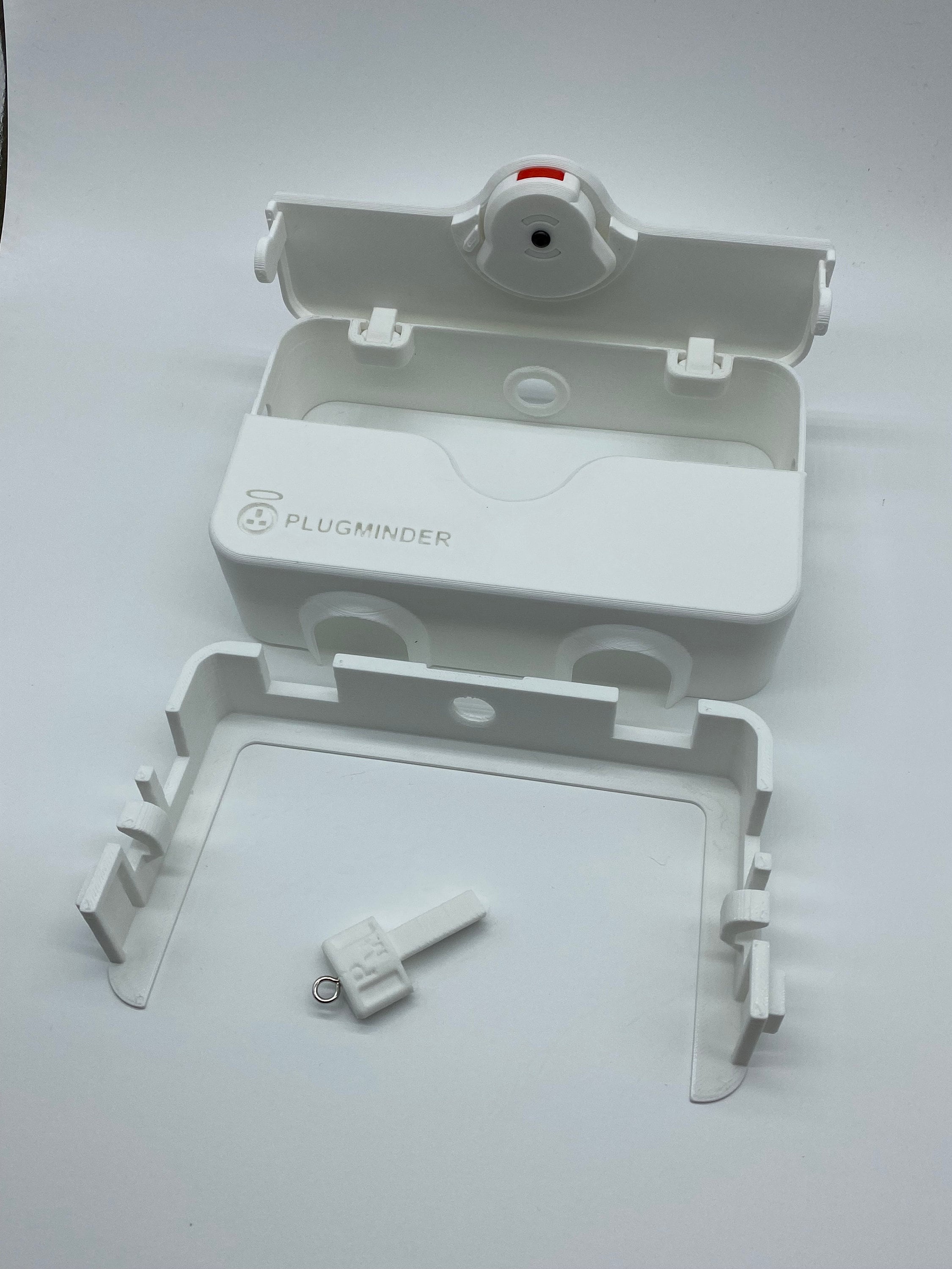 Plugminder: Lockable 3d-printed Socket, Plug and Phone Charger Cable ...