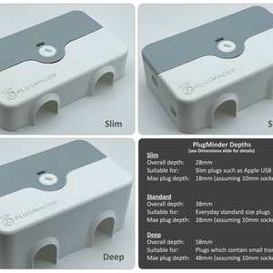 Plugminder: Lockable 3d-printed Socket, Plug and Phone Charger Cable ...
