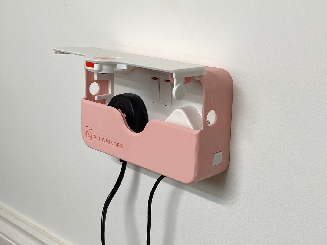 Plugminder: Lockable 3d-printed Socket, Plug and Phone Charger Cable ...