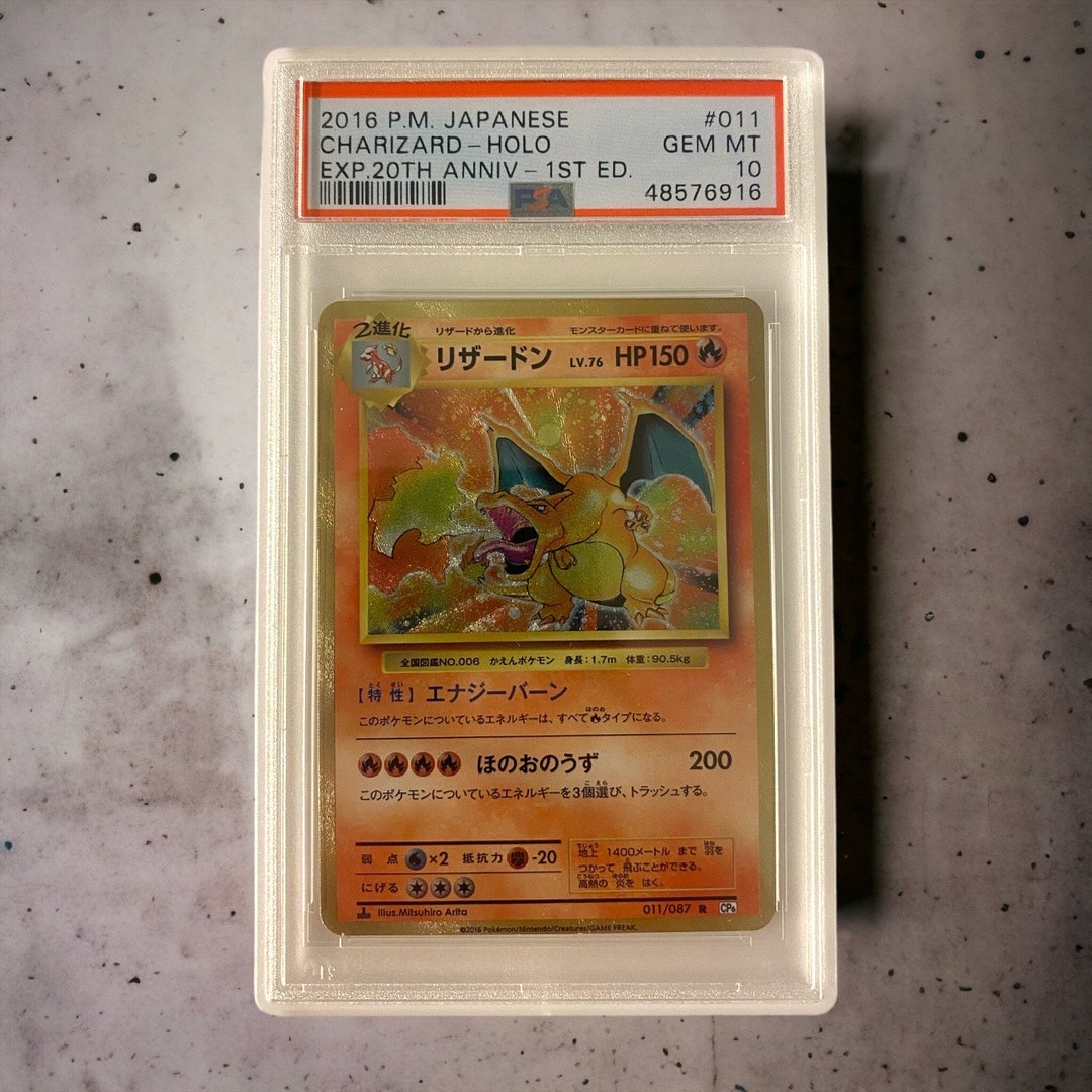 Charizard Charizard Pokemon Japanese Card Custom - Etsy