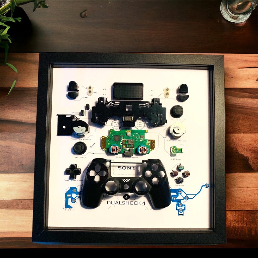 Sony PS4 Controller Teardown Open Picture Frame - Etsy
