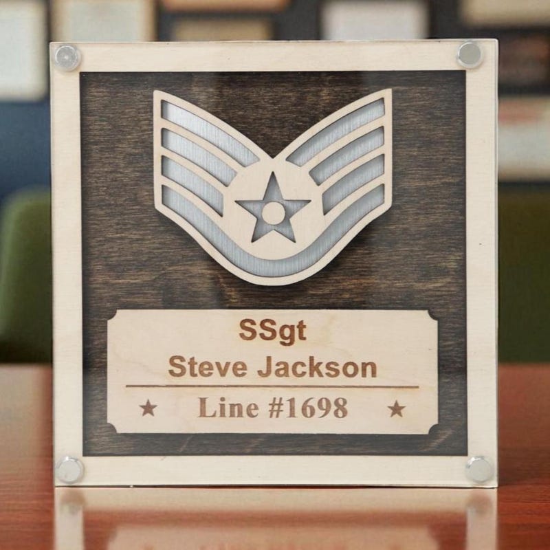 Usaf Enlisted to Officer - Etsy