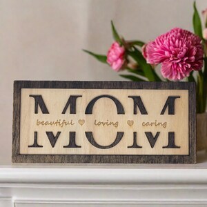 Personalized Mother's Day Plaque, Personalized Gift for Mom, Mother's ...