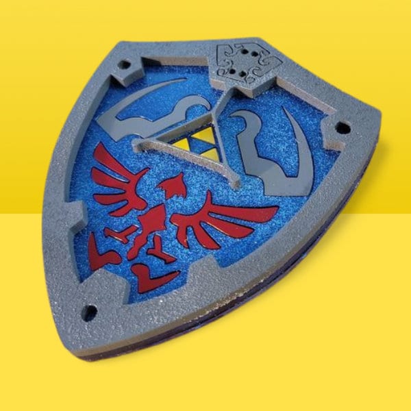Laser Cut Hylian Shield - Legend of Zelda Laser Cut Shield - Breath of ...