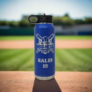 Soccer Team Water Bottles - Your Team Logo - Custom Engraved 32oz ...