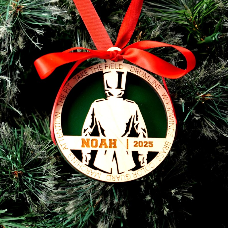 Personalized Marching Band Christmas Ornament Gift for Band Member ...
