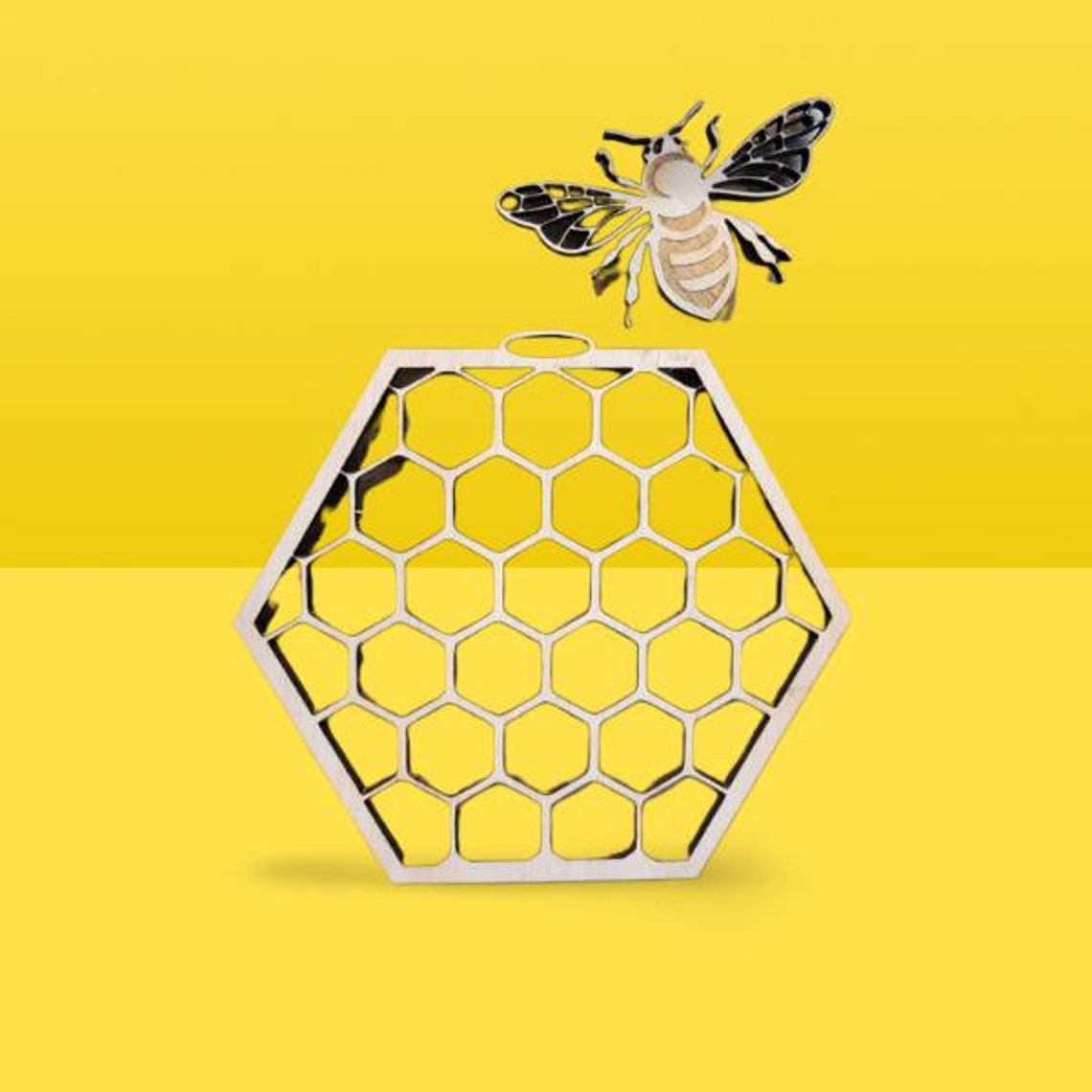 Honeycomb and Bee Digital File Bundle for Laser Cutters - Etsy