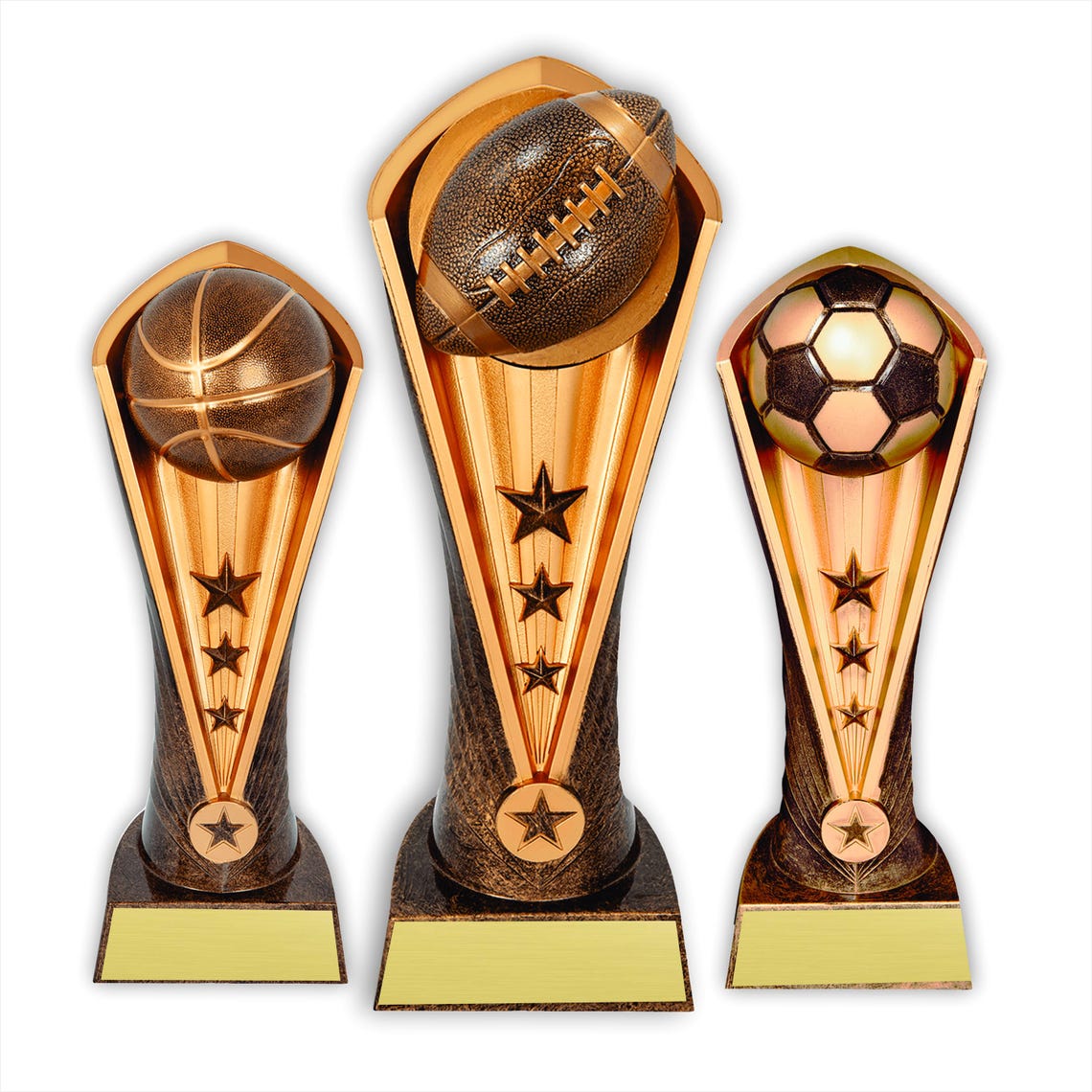 Personalized Swimming Trophy, Swimming Award, Custom Swimming Sun Ray ...