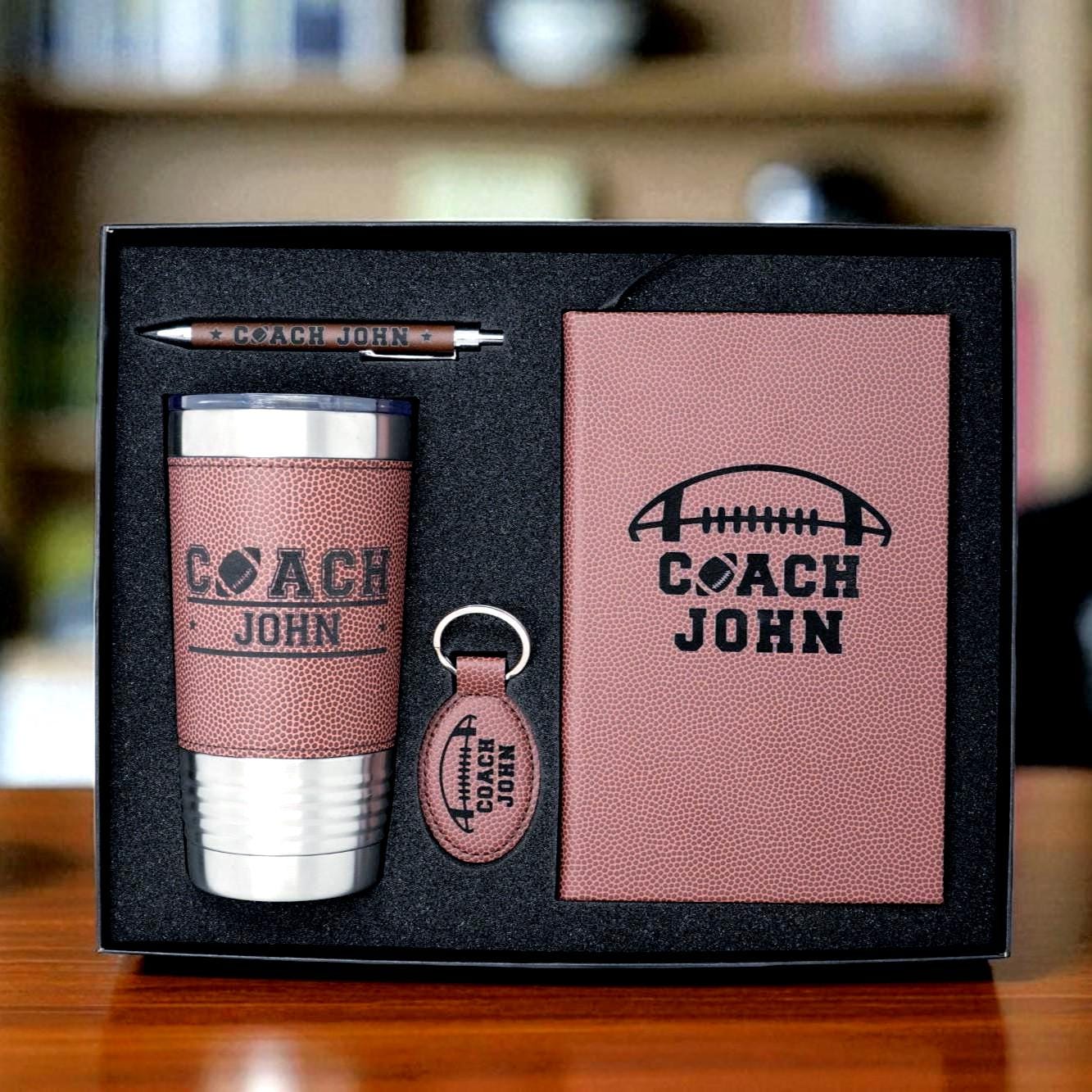Football Coach Gift Box, Personalized Gift for Football Coach! Custom ...