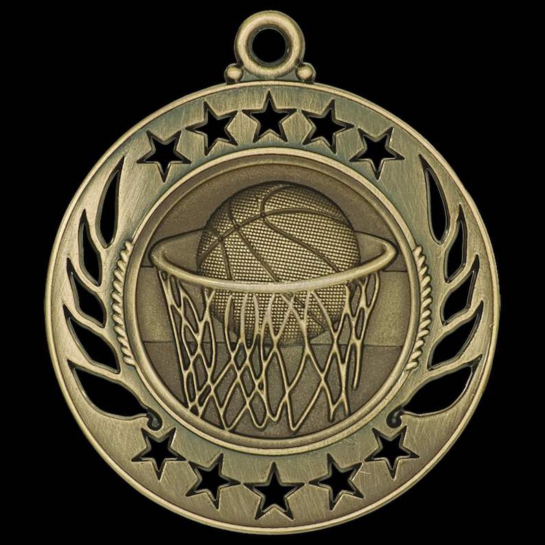 Personalized Basketball Team Medals, Basketball Player Medallions With ...