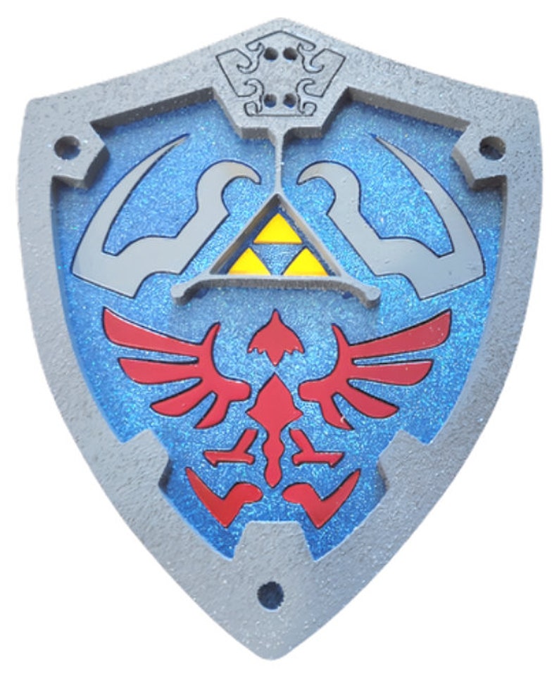 Laser Cut Hylian Shield - Legend of Zelda Laser Cut Shield - Breath of ...