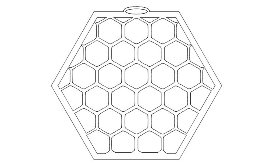 Honeycomb and Bee Digital File Bundle for Laser Cutters - Etsy
