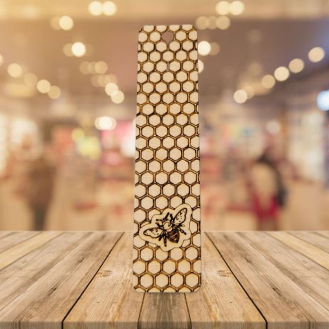 Laser Ready - Honeycomb and Bee Bookmarks - Digital File Bundle for ...