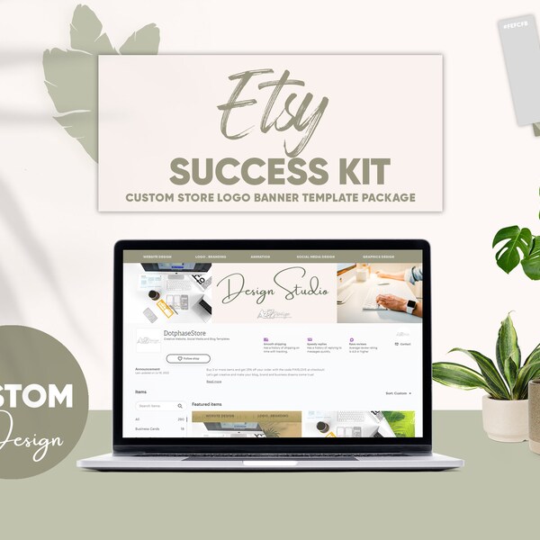 Etsy Shop Logo - Etsy