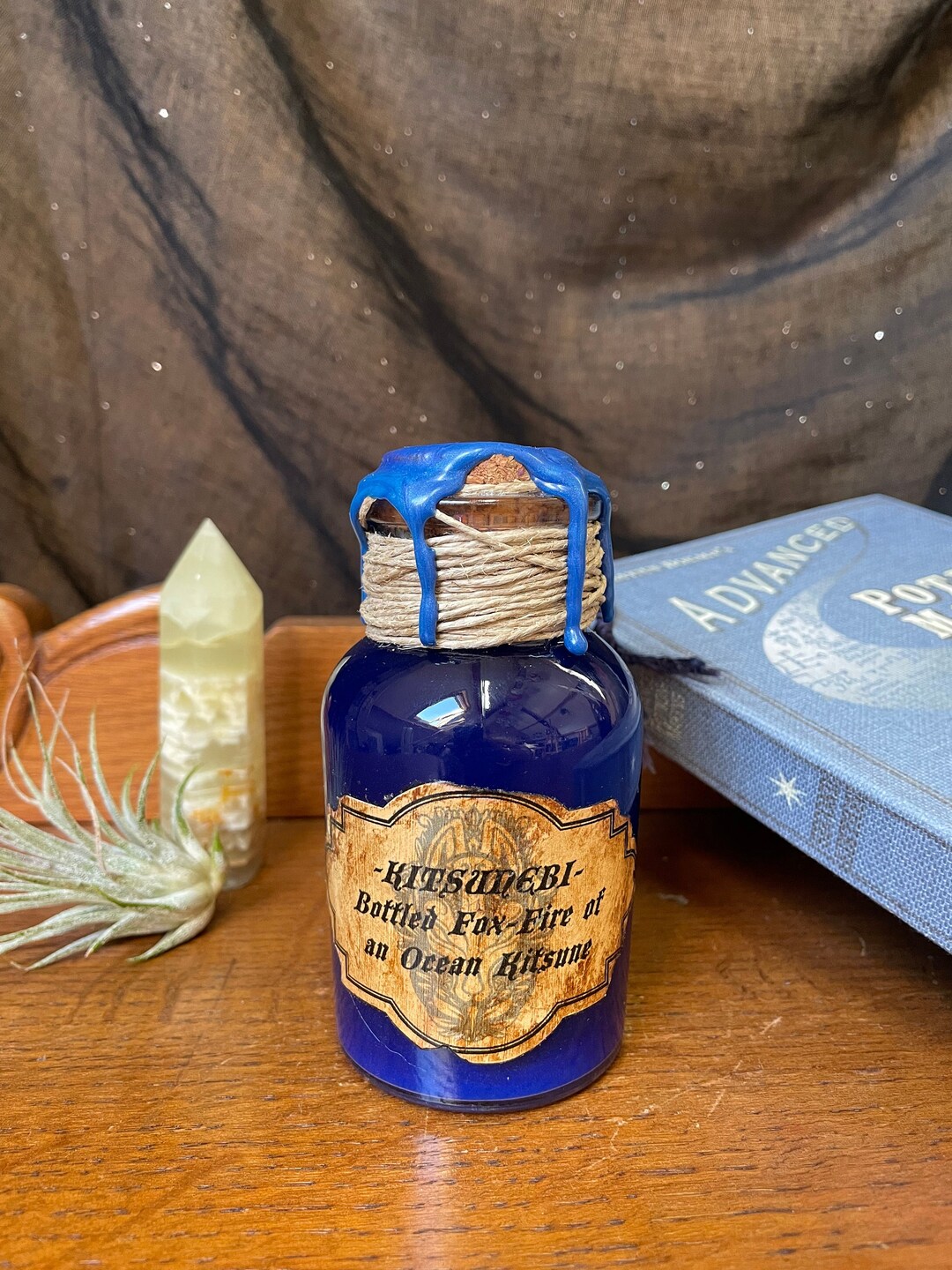 Kitsunebi Fox-fire Witch and Sorcerer Potions Bottles and - Etsy