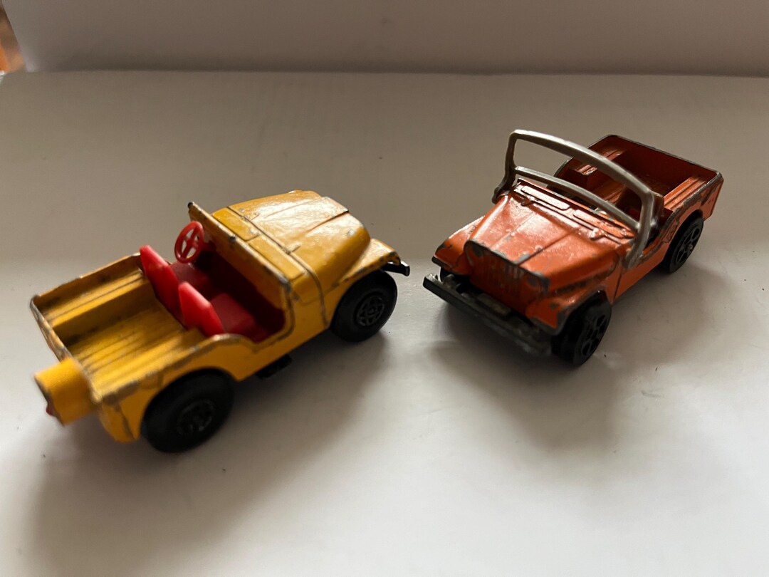 Vintage Diecast Jeeps - 1960/70’s - Corgi Whizzwheels - Matchbox Lesney ...