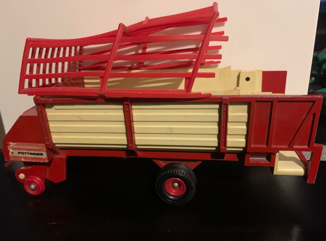 Vintage 1980 Britains Farm 9578 pottinger Erntewagen Iow Loader Wagon ...