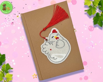 Chicken Bookmark - Etsy