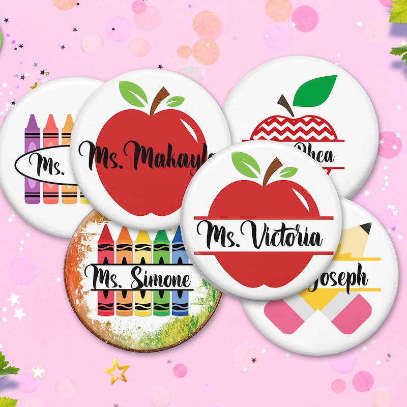 Teacher Pin - Etsy