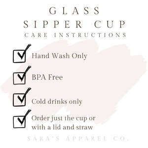 Bible Verse Libbey Cup | 16oz Glass Sipper Cup With Bamboo Lid and ...