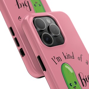 Funny Pickle iPhone Case | Tough Impact Resistant Case for iPhone 15 14 ...