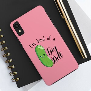 Funny Pickle iPhone Case | Tough Impact Resistant Case for iPhone 15 14 ...