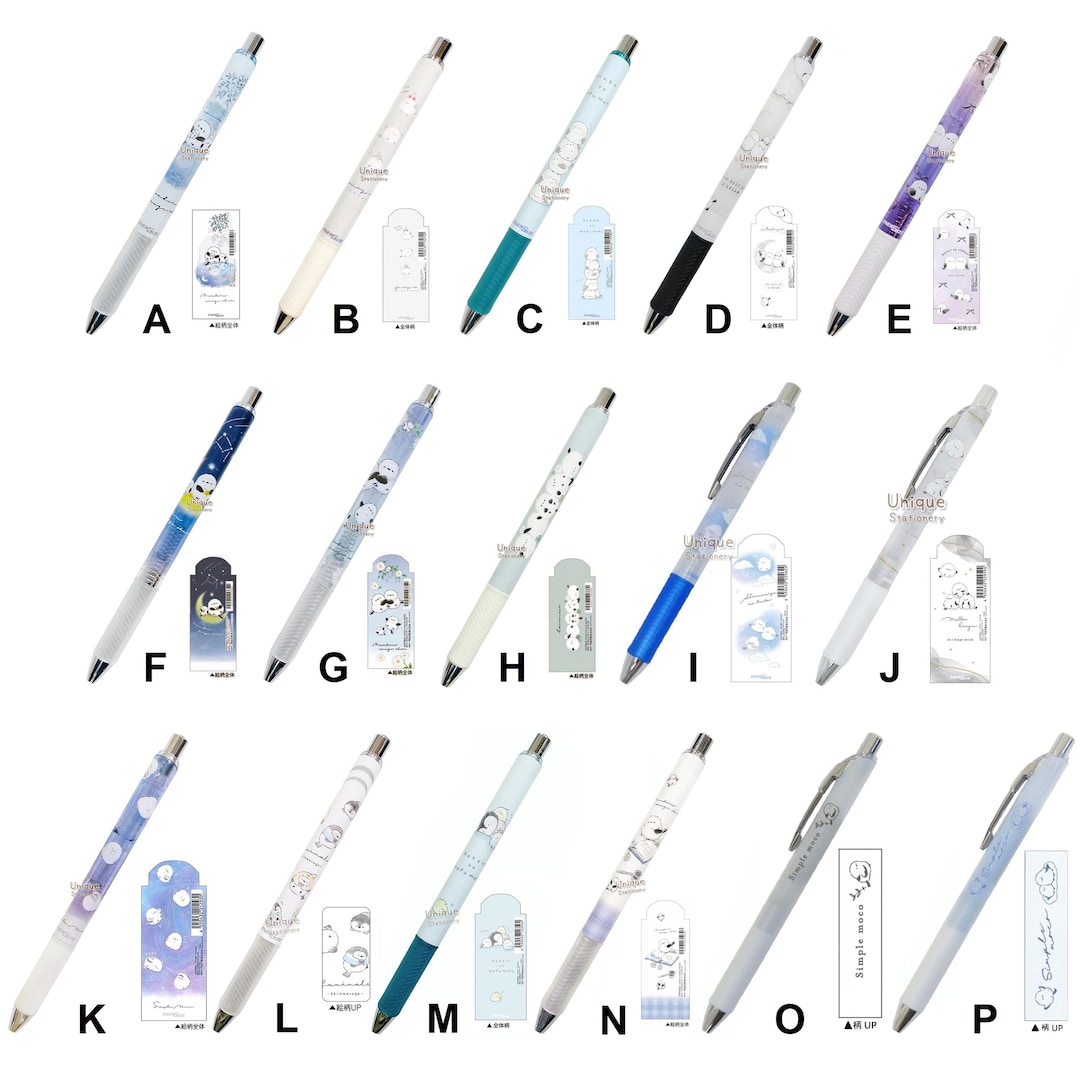 Hokkaido Shima-enaga Long-tailed Tit Snow Fairy Bird Pentel Energize 0 ...