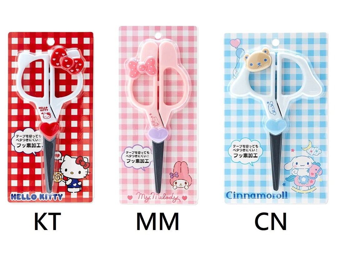 Fluorine Coated Non-stick Scissors Japan Characters Anime - Etsy
