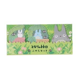 Die-cut Sticky Memo Notes Studio Ghibli Totoro Catbus Kiki's Delivery ...