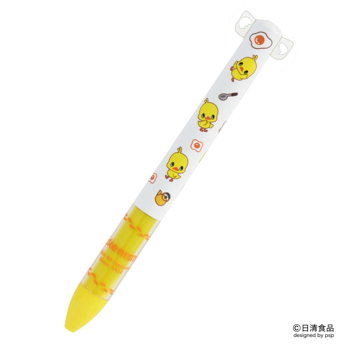 Funbox Mimi 2-way Ballpoint Pen Black & Red Ink Snacks Lotte Pie No Mi ...