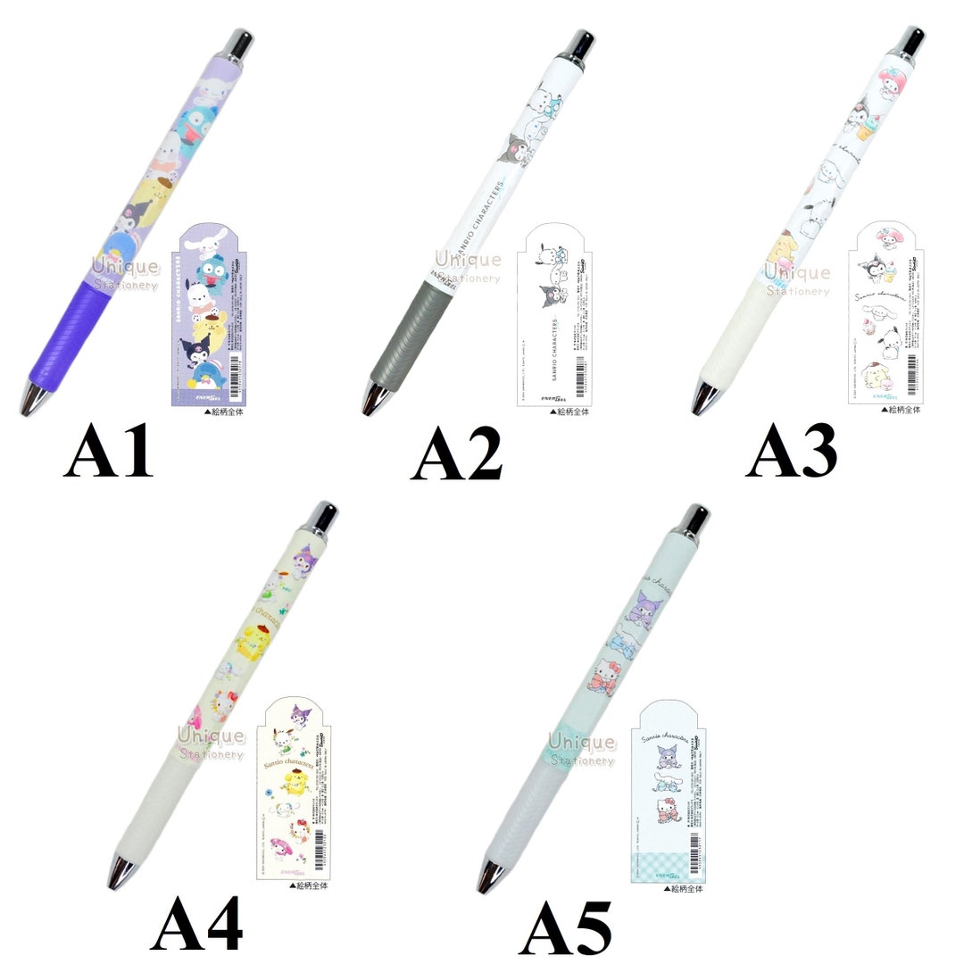 Pentel Energel 0.5mm Gel Pen Characters Anime Kawaii Comic Cute Cartoon ...