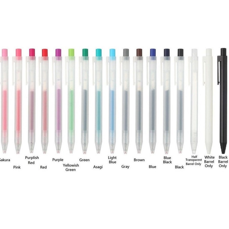 Muji Pens - Etsy