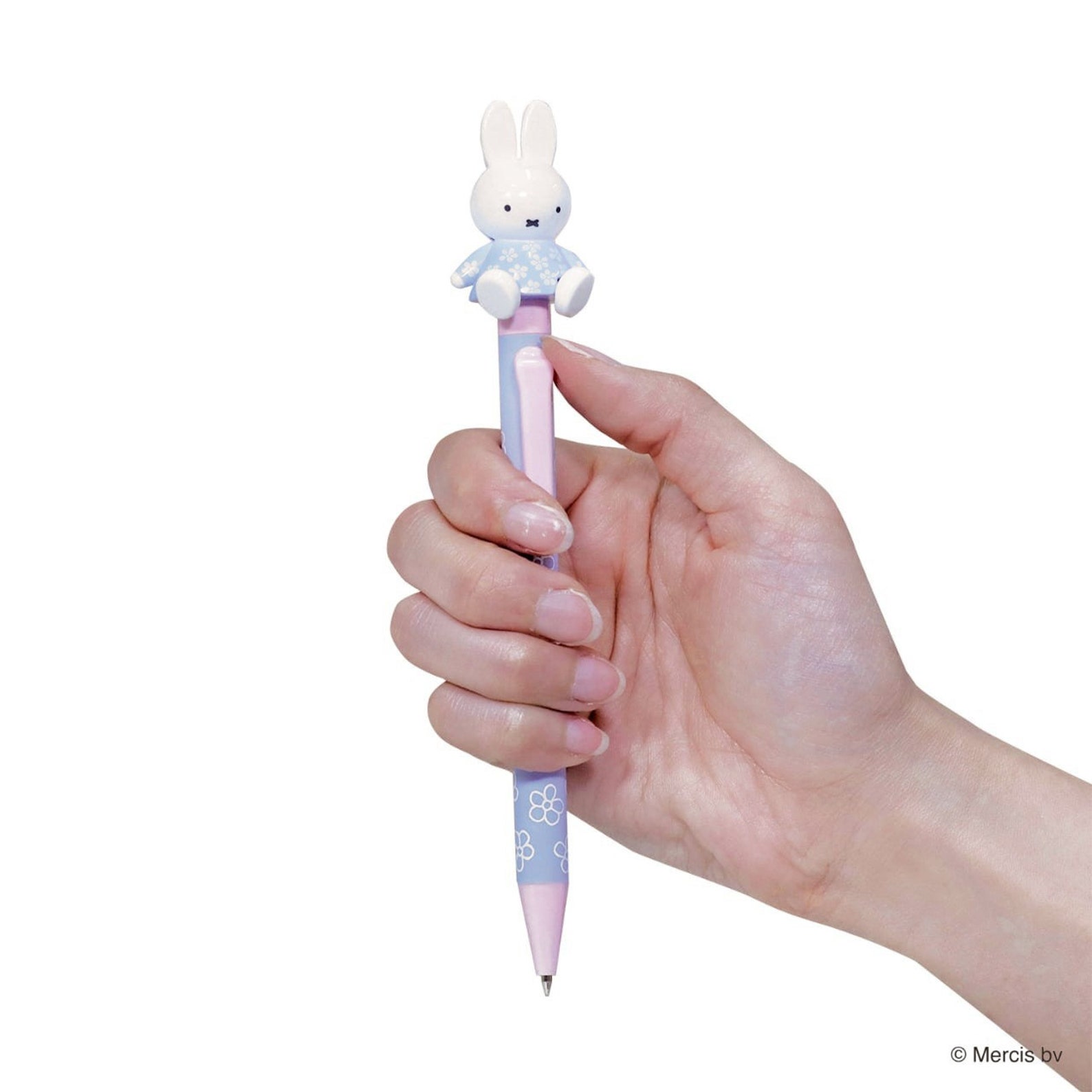 0.7mm Black Ink Ballpoint Pen Miffy When Pressing Miffy's Hands and ...