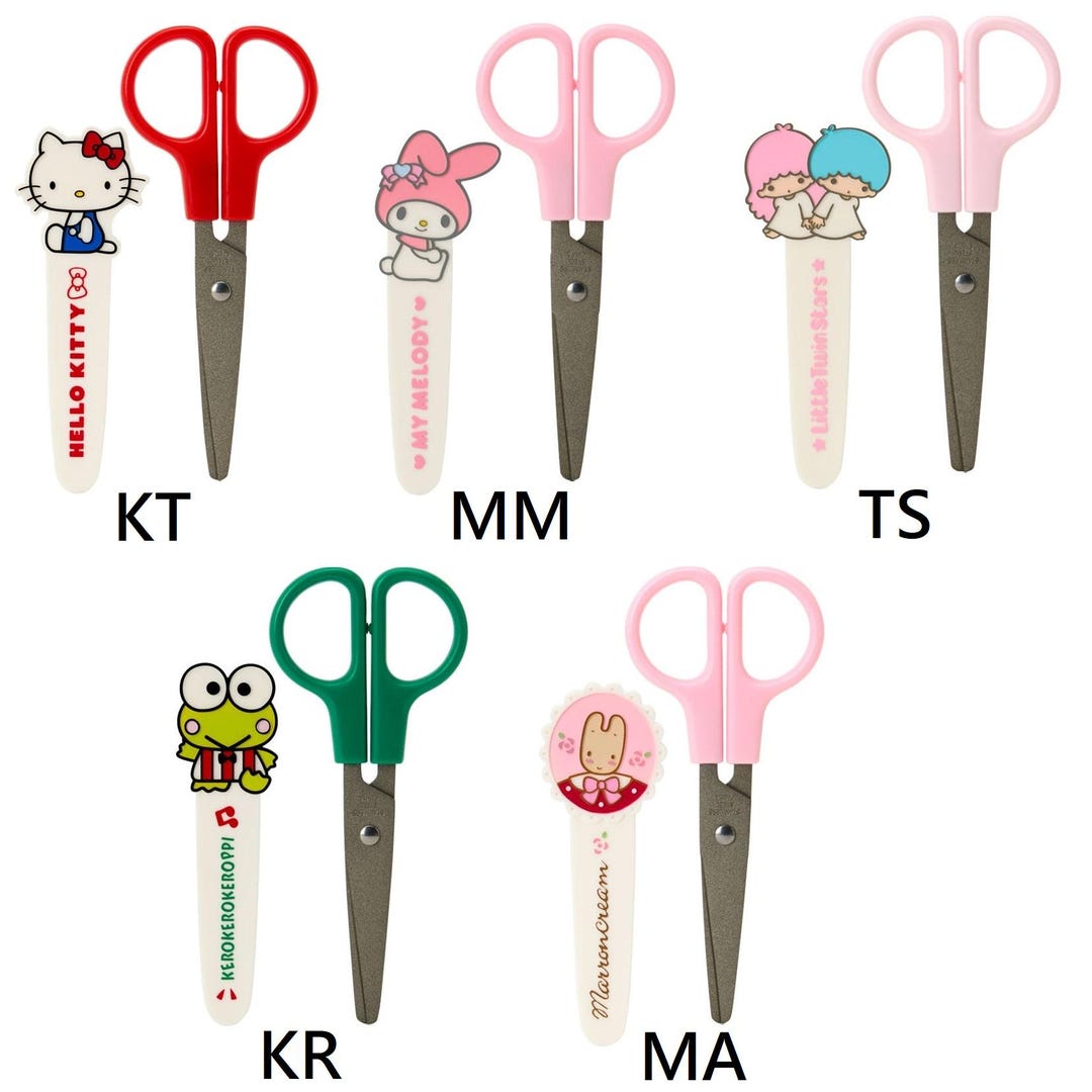 Fluorine Coated Non-stick Scissors Japan Characters Anime Kawaii Comic ...