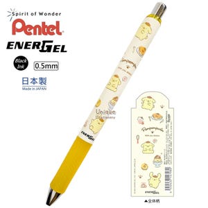 Pentel Energel 0.5mm Gel Pen Characters Anime Kawaii Comic Cute Cartoon ...
