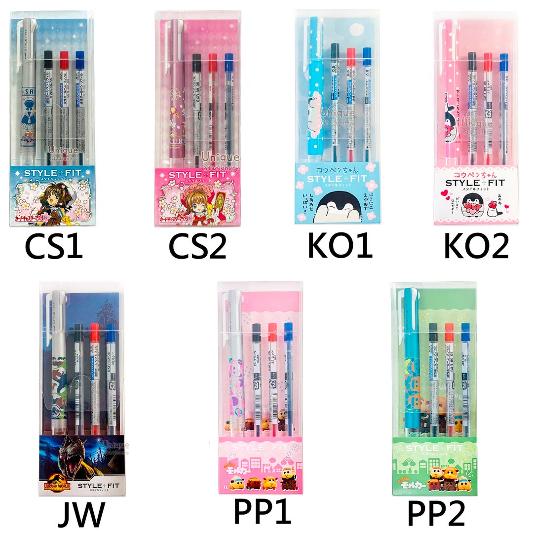 Uni Style Fit 3-way Pen Barrel With 0.5mm Jetstream Refills Set ...