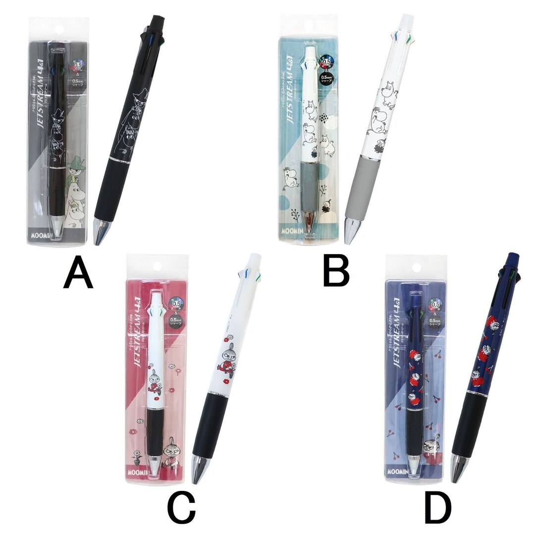 Uni Jetstream 4&1 5-way Multi Pen 4-color Ballpoint Pen Mechanical ...