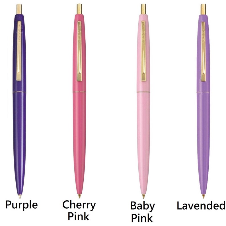 Bic Clic GOLD 0.7mm Ballpoint Pen With Black Ink - Etsy