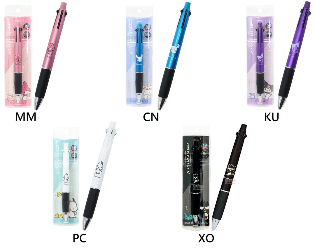 Uni Jetstream 4&1 5-way Multi Pen 4-color Ballpoint Pen - Etsy