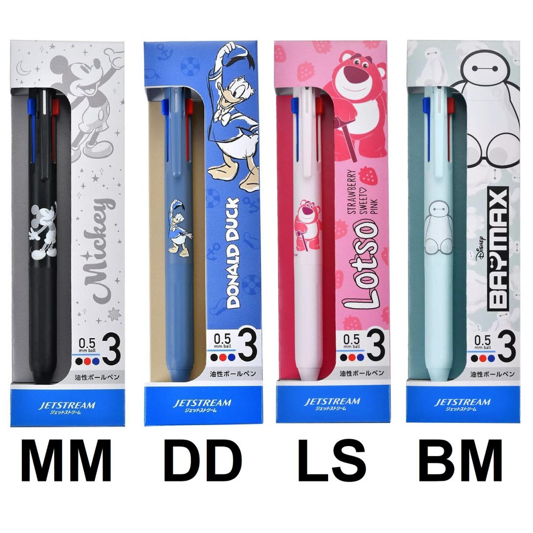 Jetstream Uni 0.5mm 3-way Ballpoint Pen Disney Store Limited Mickey ...